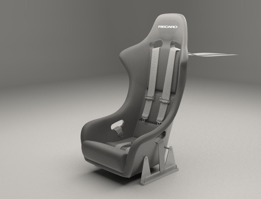 Racing seat 3D - TurboSquid 1353357