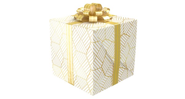 3D real gift boxes ribbon model - TurboSquid 1353442