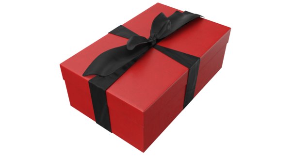 3D real gift boxes ribbon model - TurboSquid 1353442