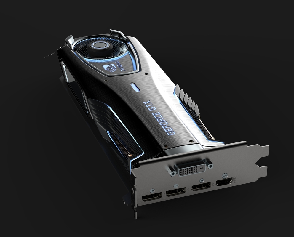 Graphic card nvidia model - TurboSquid 1353702