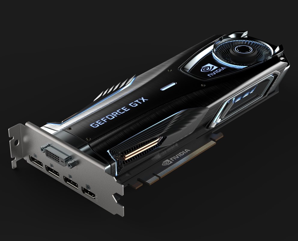 Graphic card nvidia model - TurboSquid 1353702