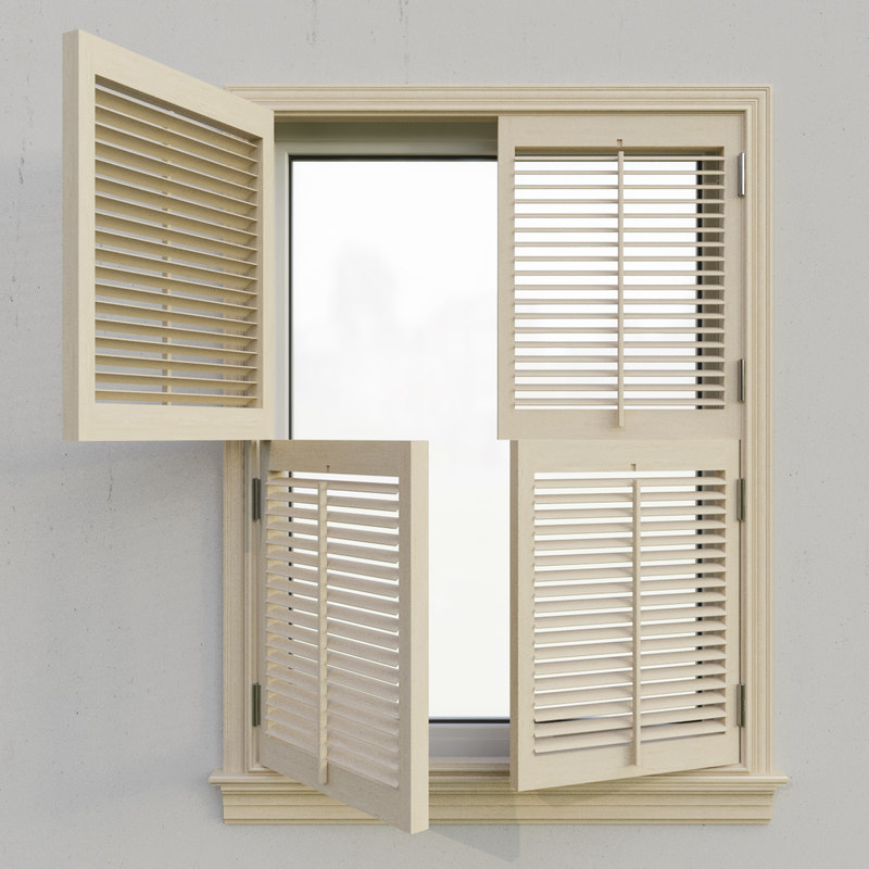 3D shutters 5 model - TurboSquid 1353808