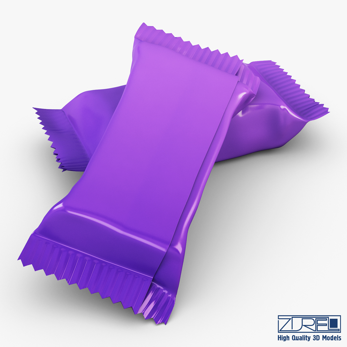 Candy wrapper volume 1 3D model - TurboSquid 1353832