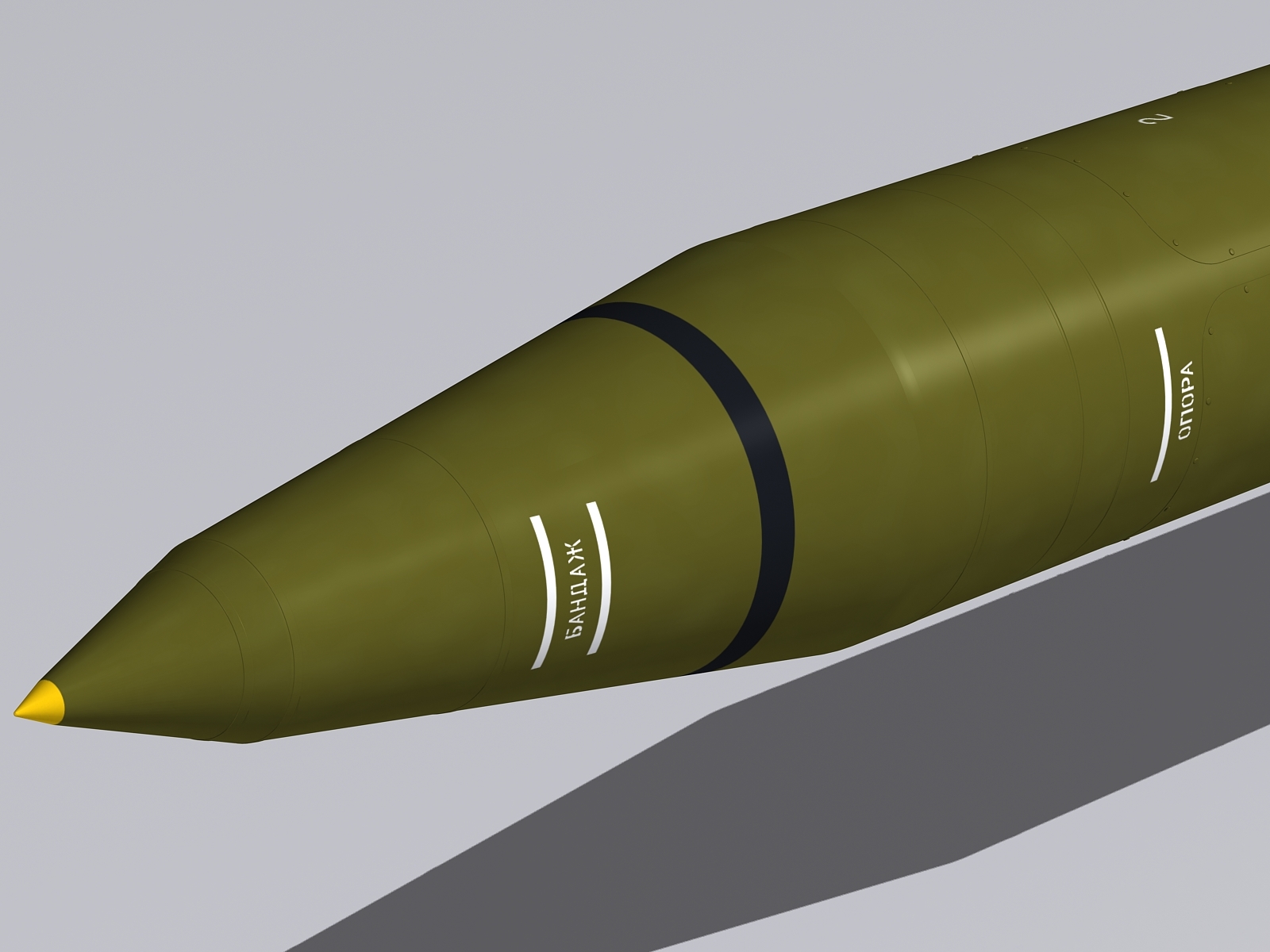 Scud missiles 3D - TurboSquid 1353960