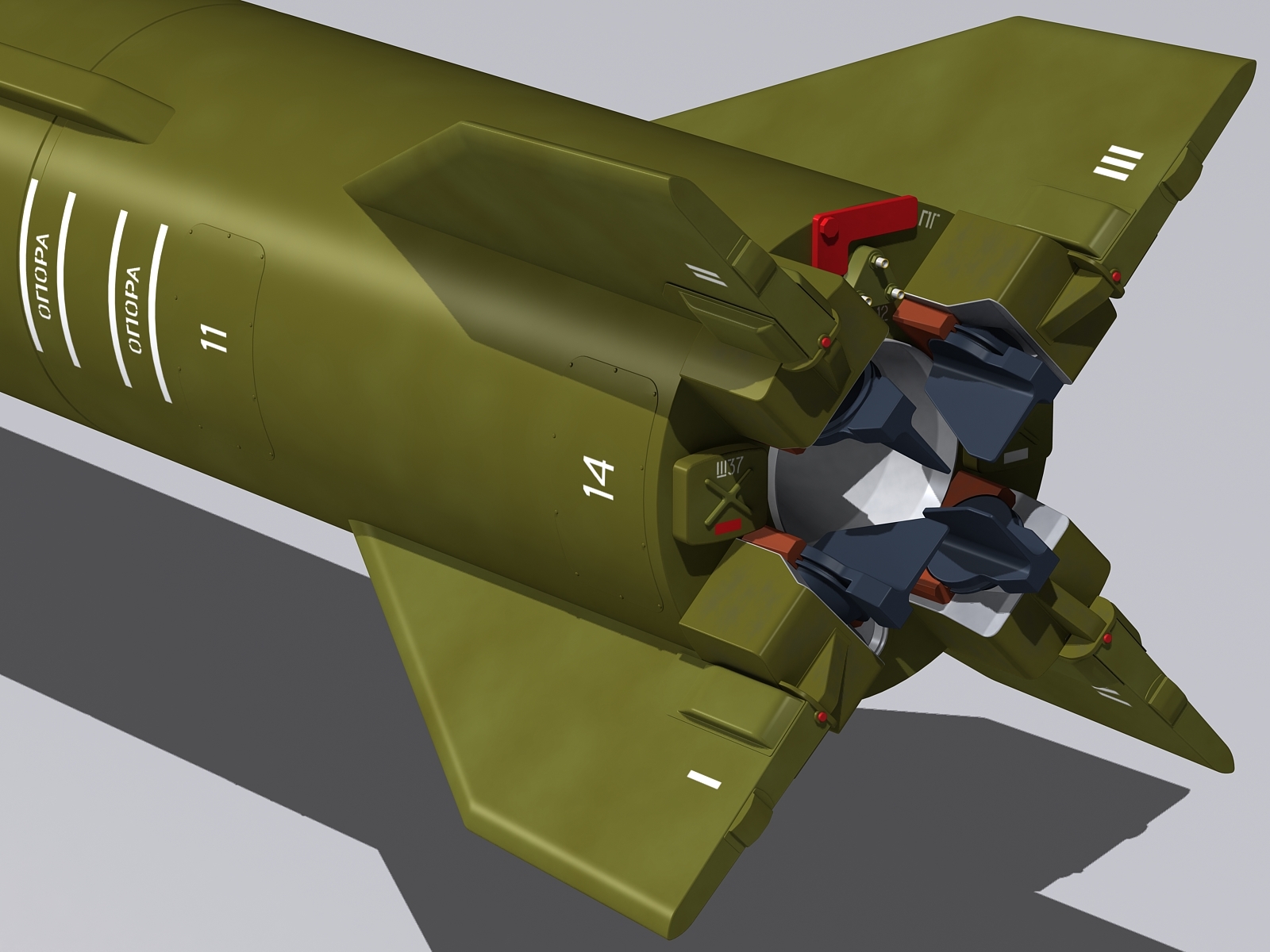 Scud missiles 3D - TurboSquid 1353960