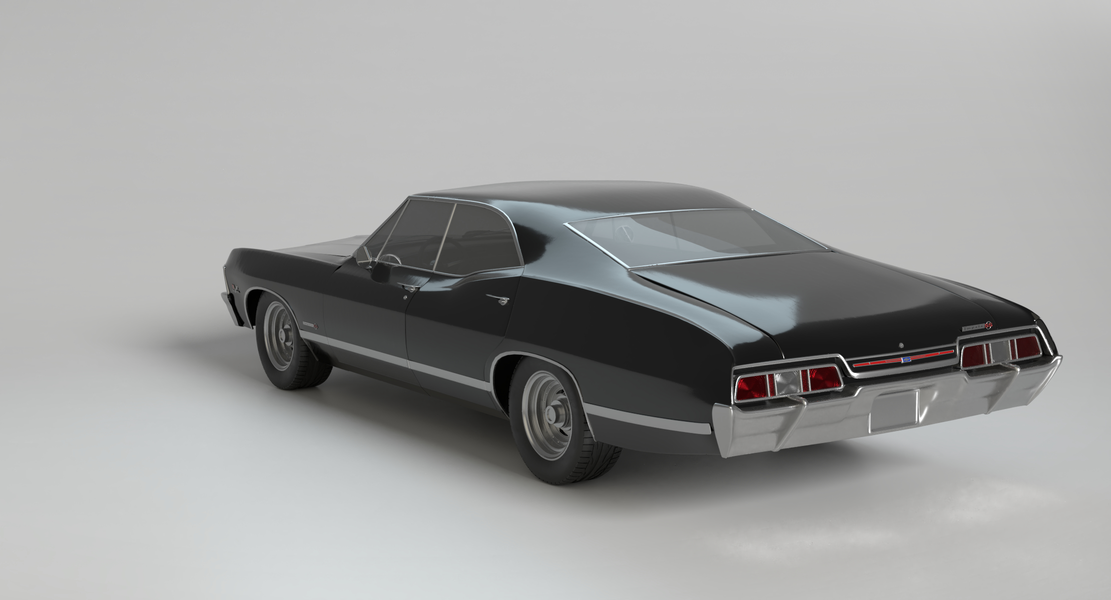 3d 1967 chevrolet impala