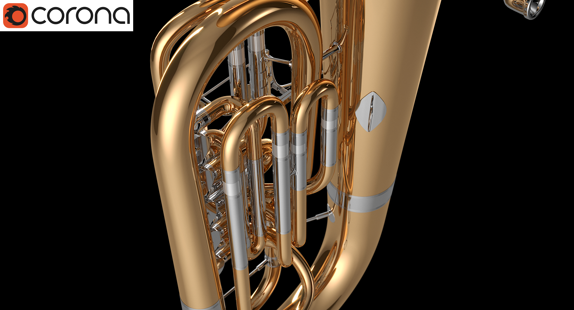 베이스 튜바 3D 모델 - TurboSquid 1354097