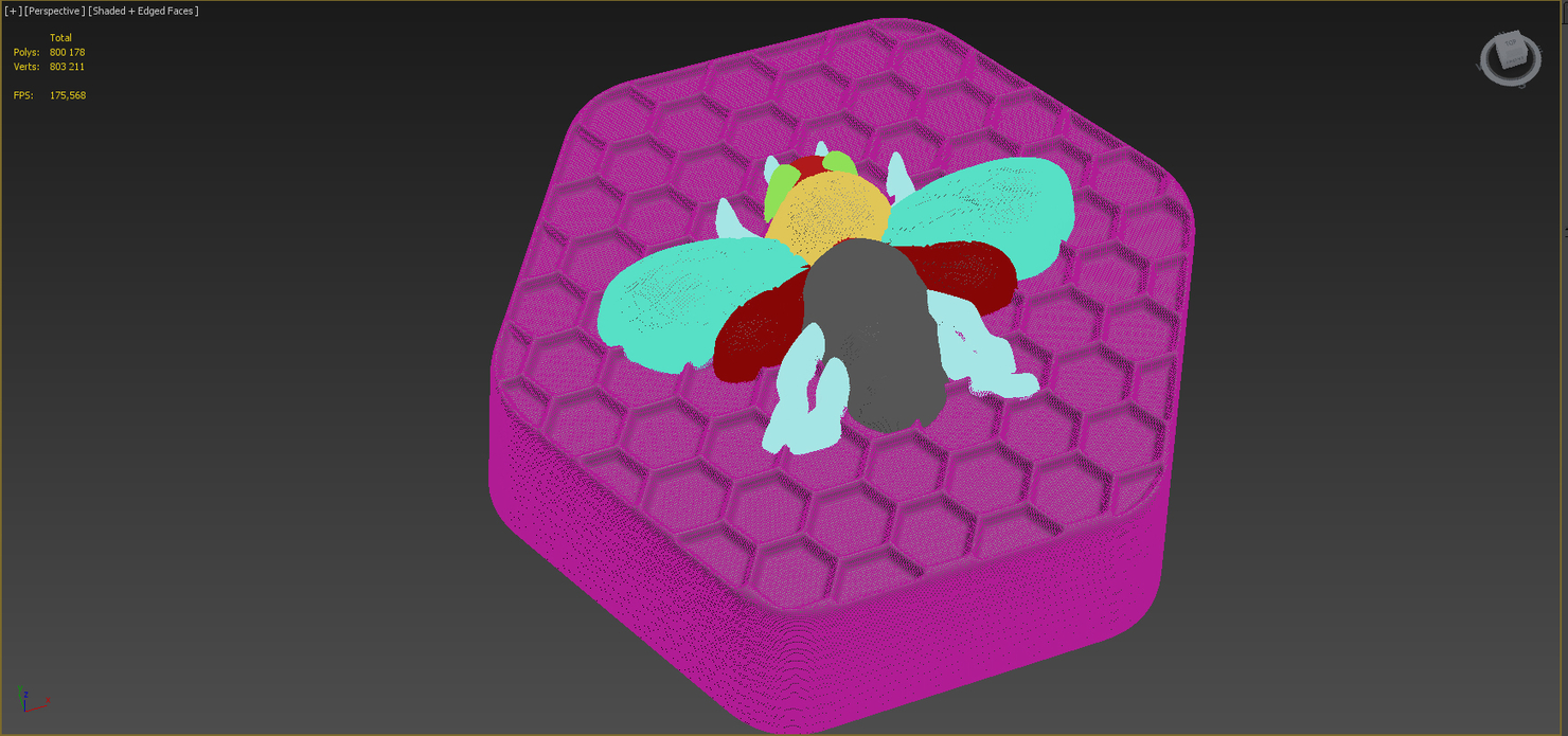 3D bee mould hand - TurboSquid 1354186