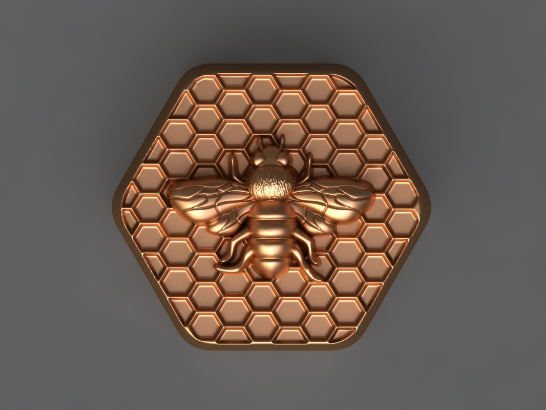 3D bee mould hand - TurboSquid 1354186
