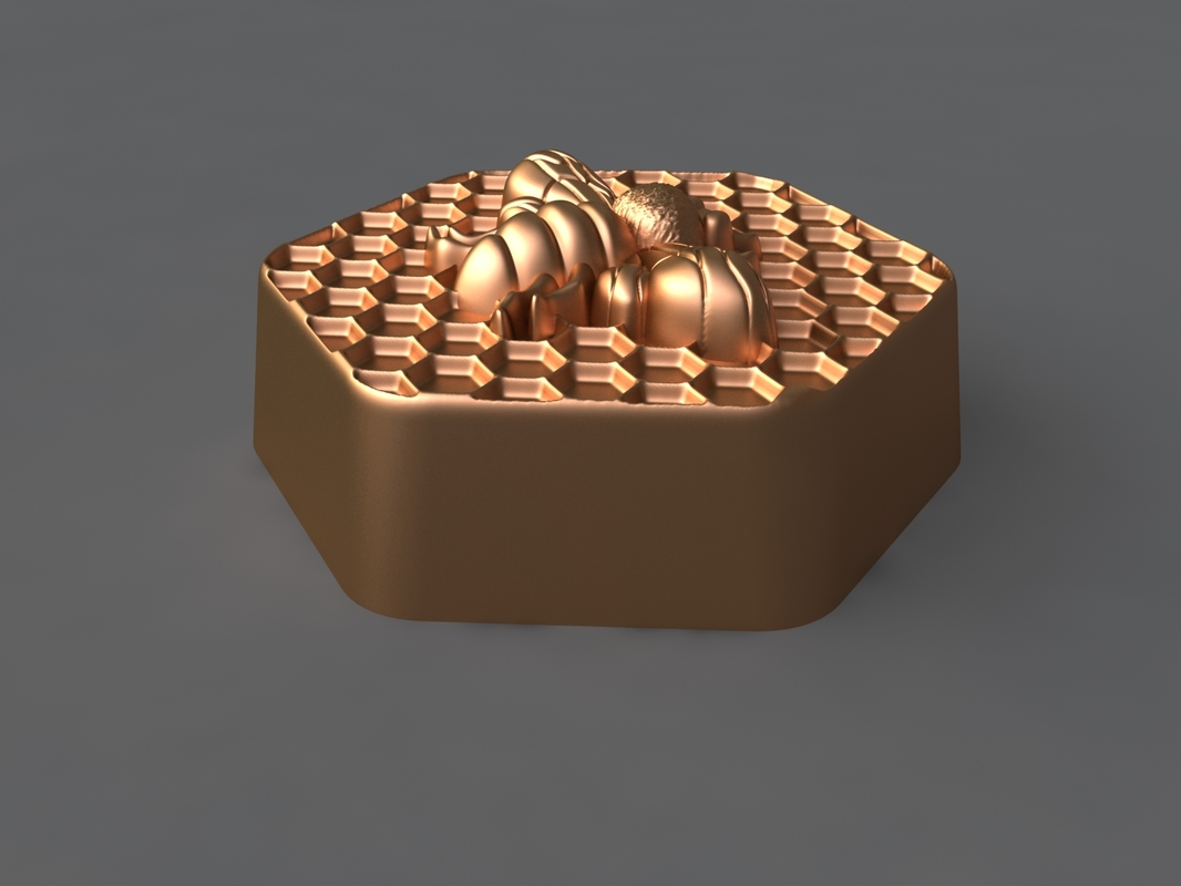 3D bee mould hand - TurboSquid 1354186