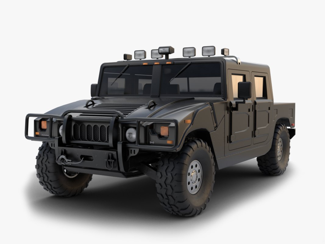 3D hummer h1 - TurboSquid 1354325