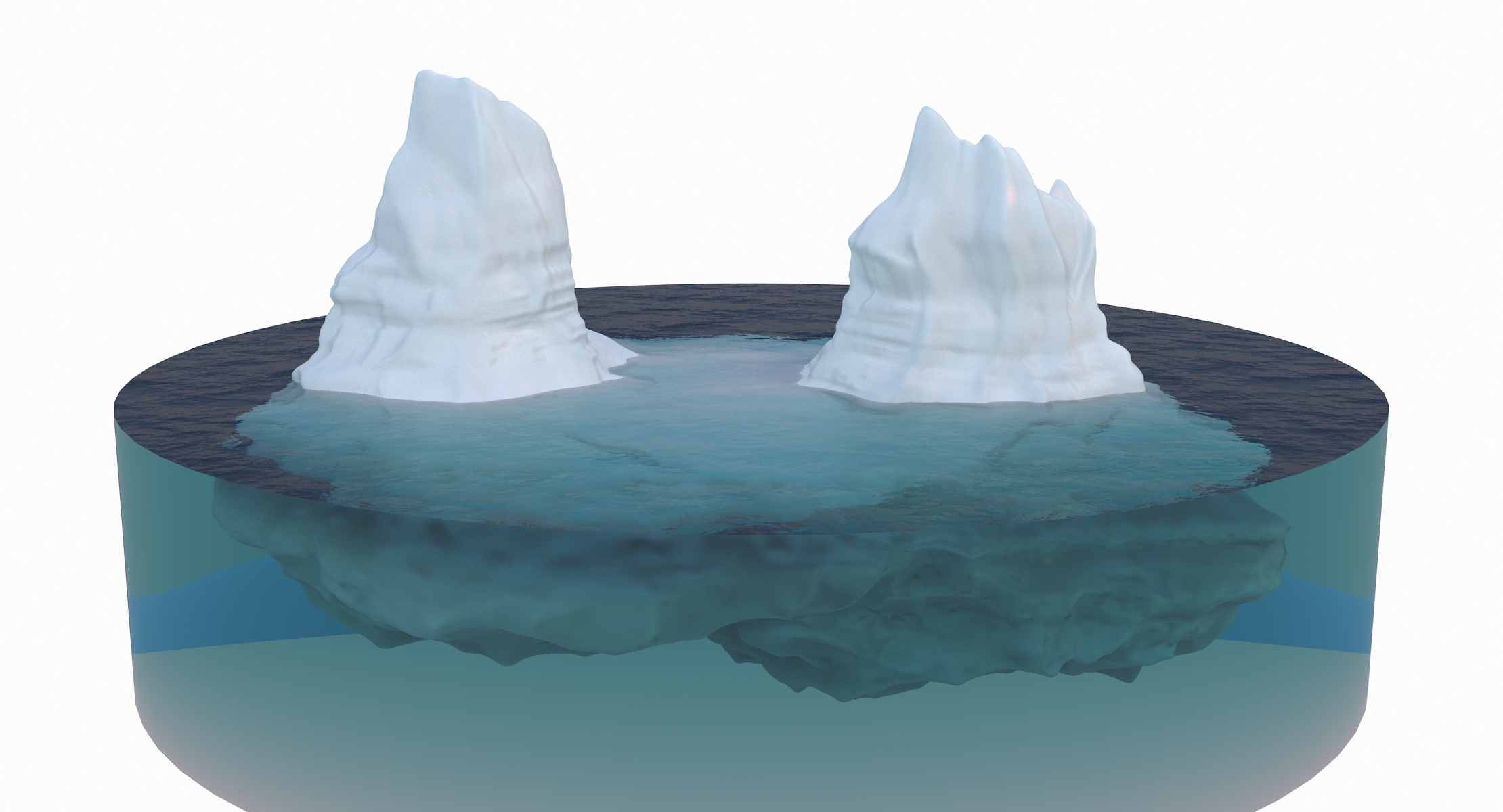 3D iceberg 7 model - TurboSquid 1354350
