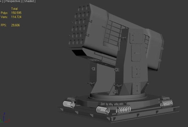 Navy weapon sensor 1 3D - TurboSquid 1354762