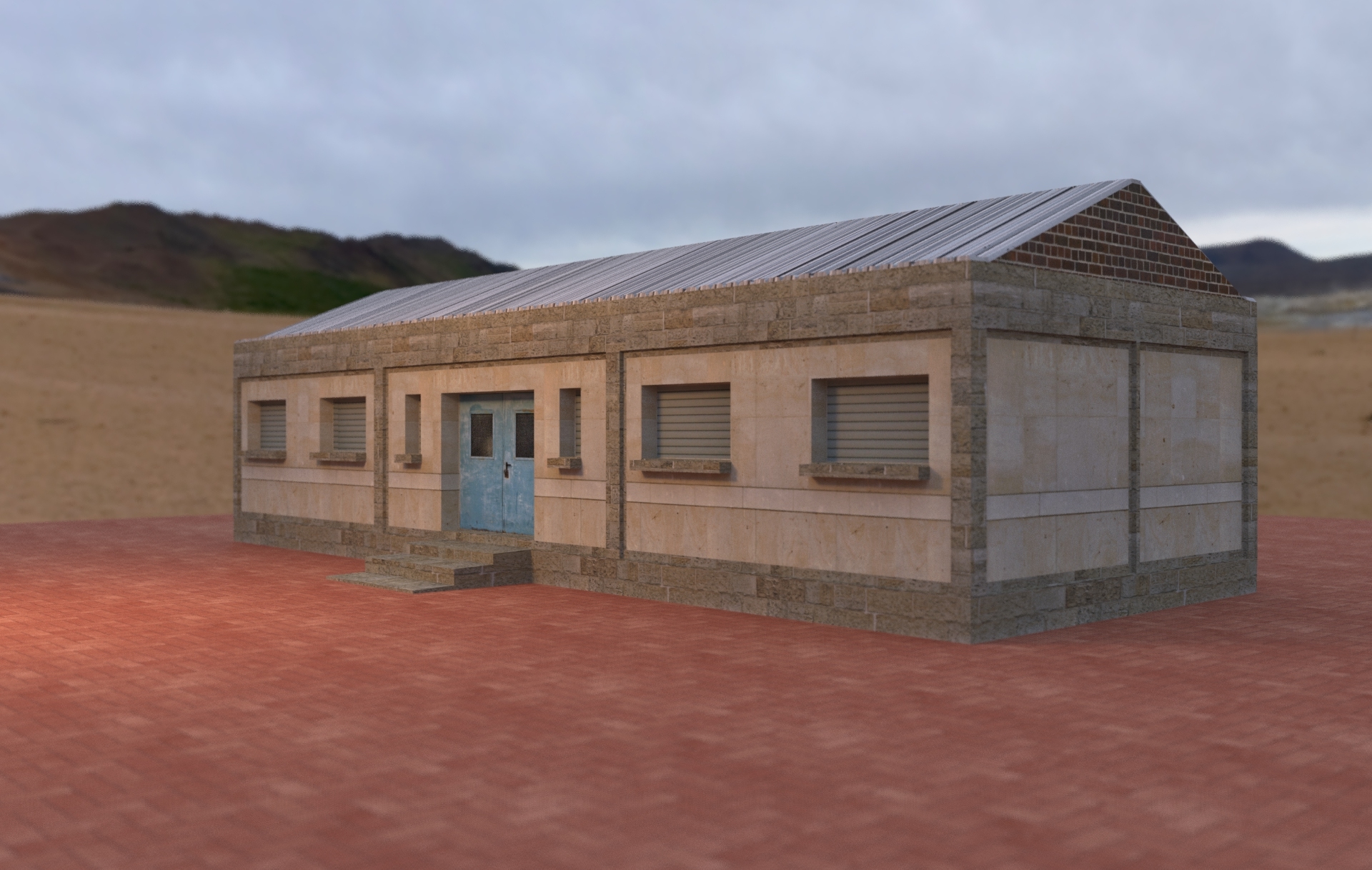Mod le 3D De B timent De Base TurboSquid 1354850 Mod le 3D De B timent De Base TurboSquid 1354850