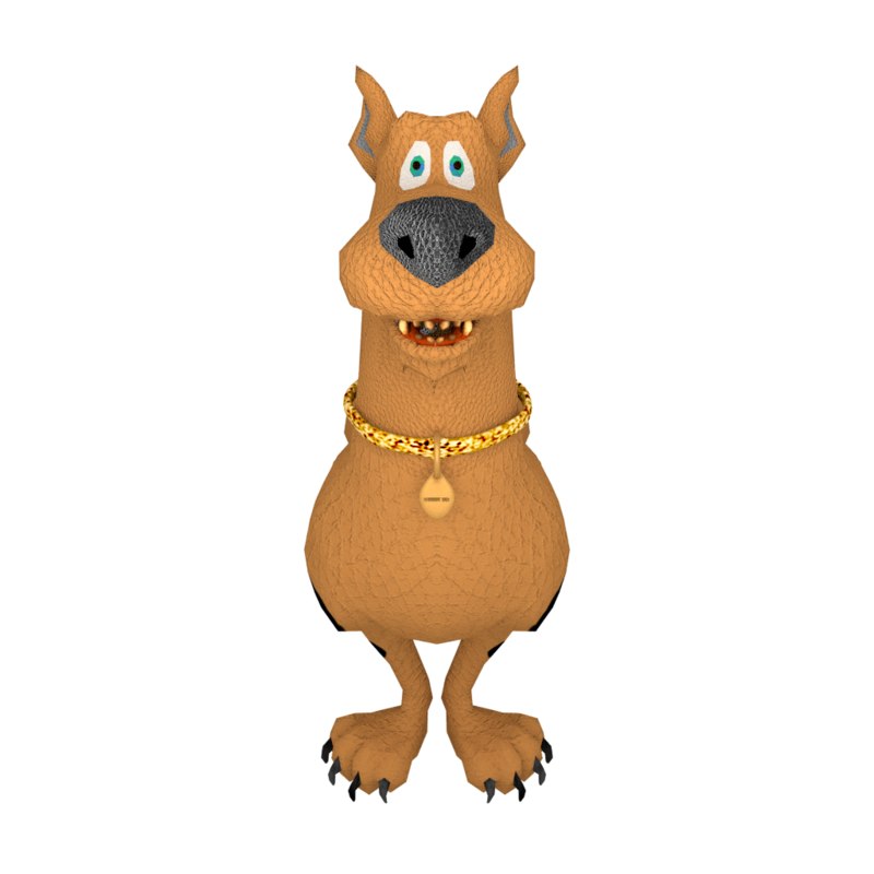 Caricature scooby doo 3D model - TurboSquid 1354899