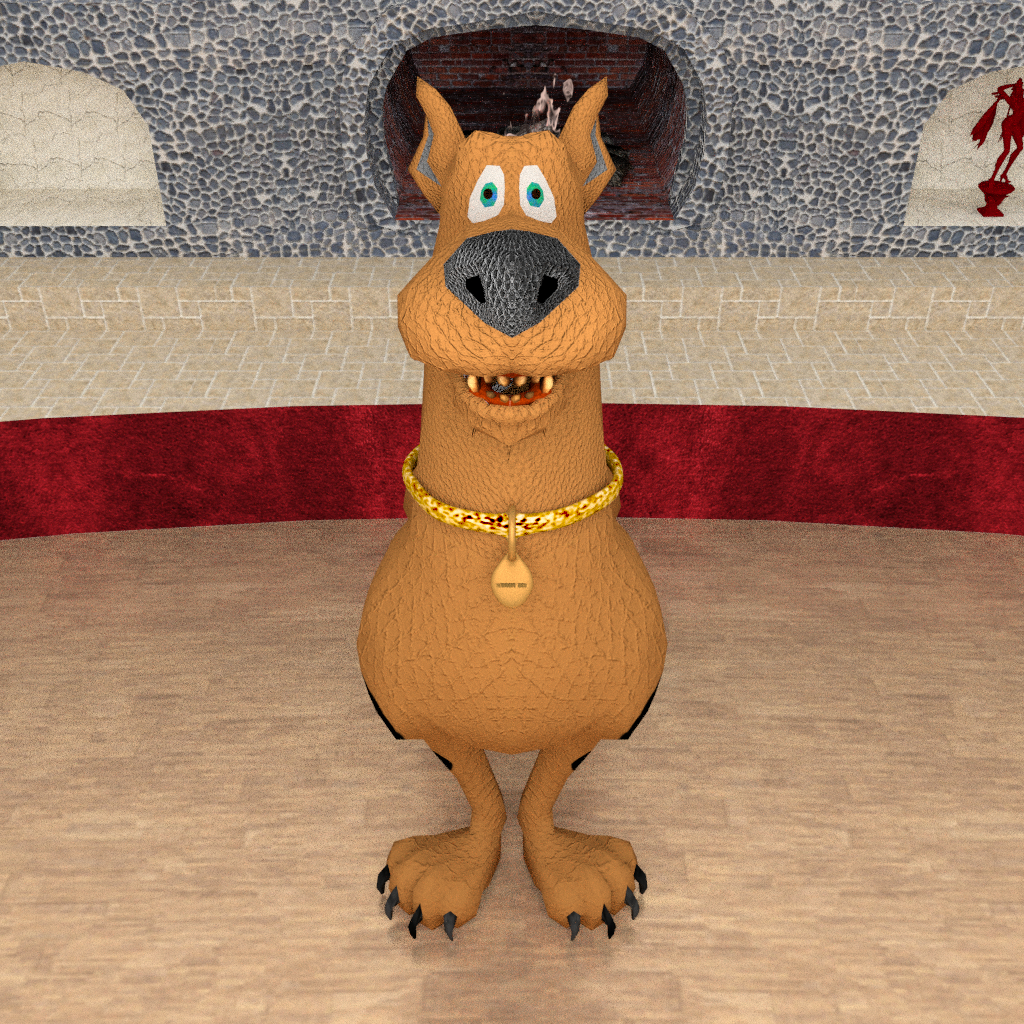 Caricature scooby doo 3D model - TurboSquid 1354899