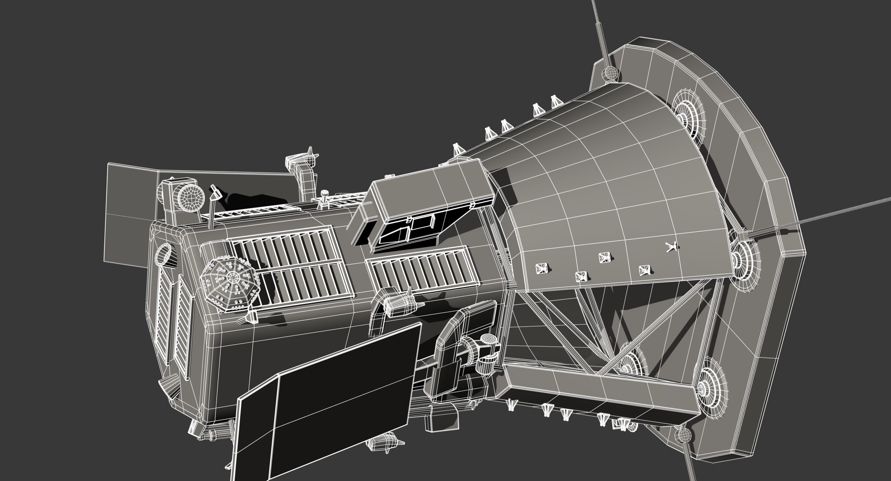 Parker solar probe 3D - TurboSquid 1355280