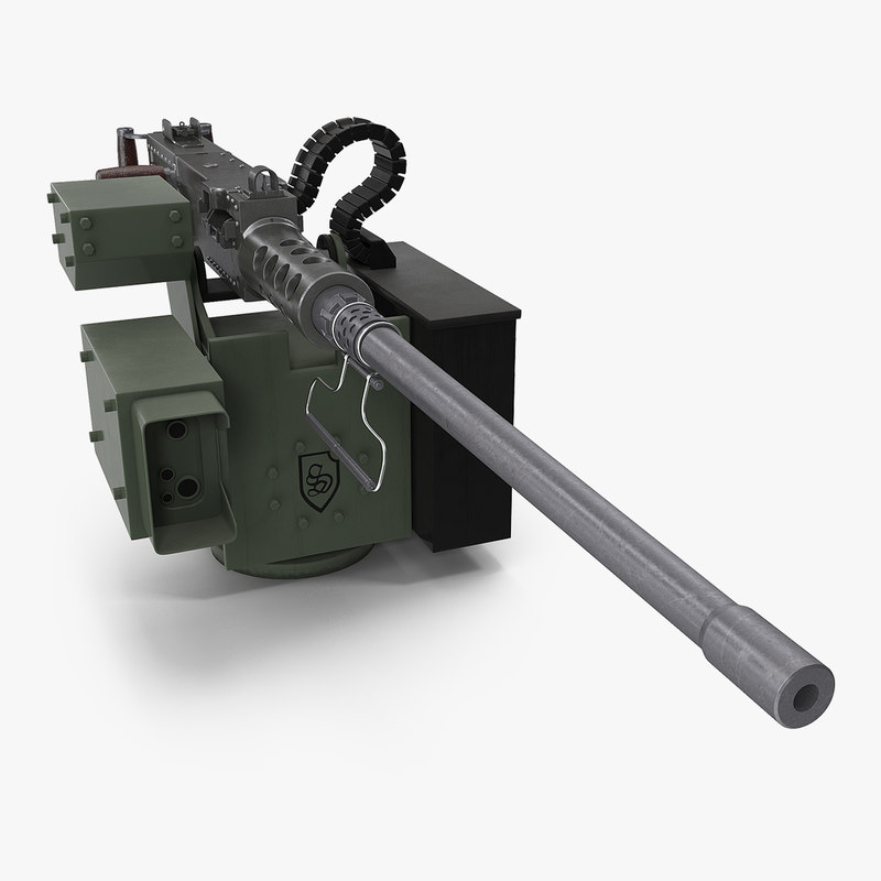Browning m2 50 caliber 3D model - TurboSquid 1355649