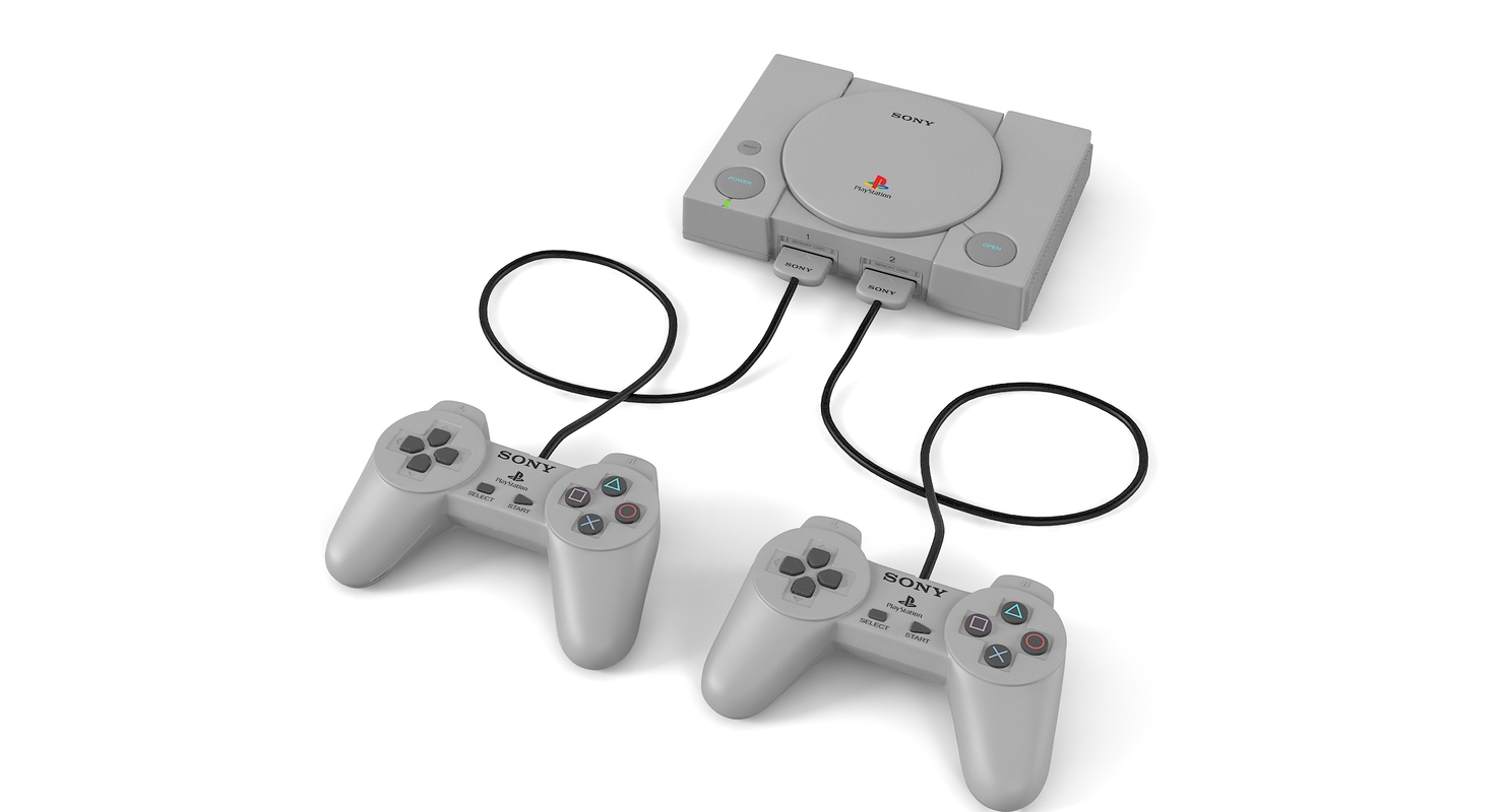 3D playstation classic - TurboSquid 1355392