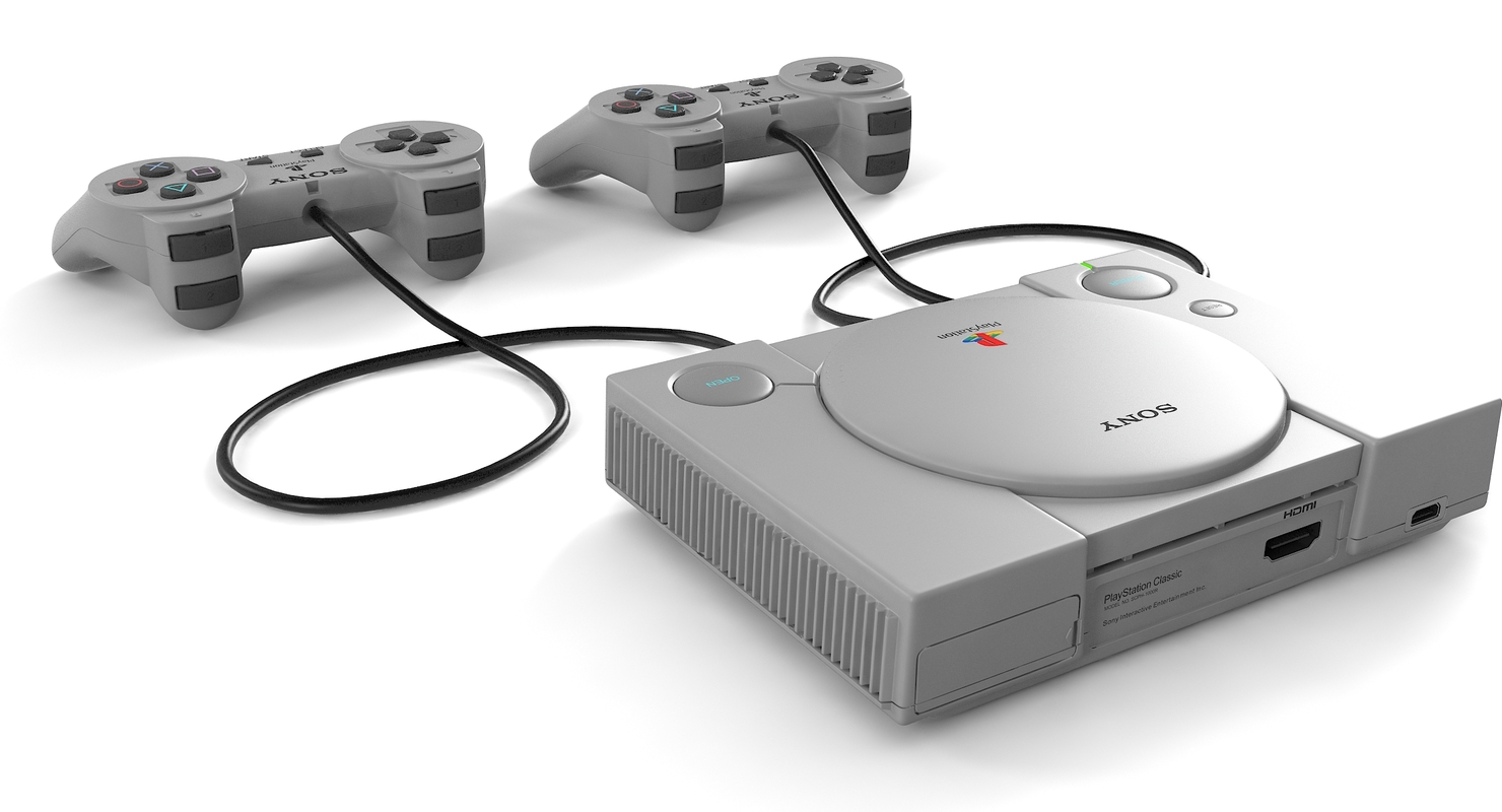 3D playstation classic - TurboSquid 1355392