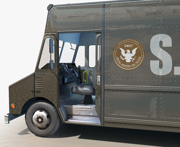 Step van swat cars model - TurboSquid 1355440