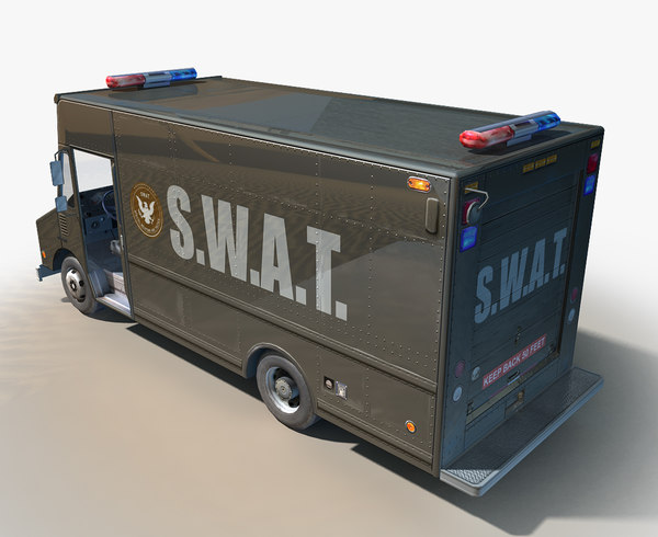Step van swat cars model - TurboSquid 1355440