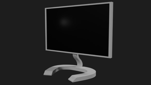 3D модель Современный Монитор Компьютер - TurboSquid 1356392