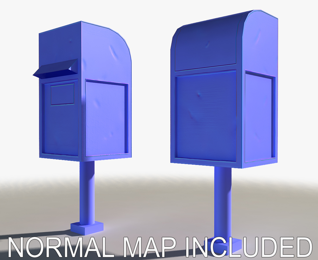 3D generic mail box style - TurboSquid 1355452