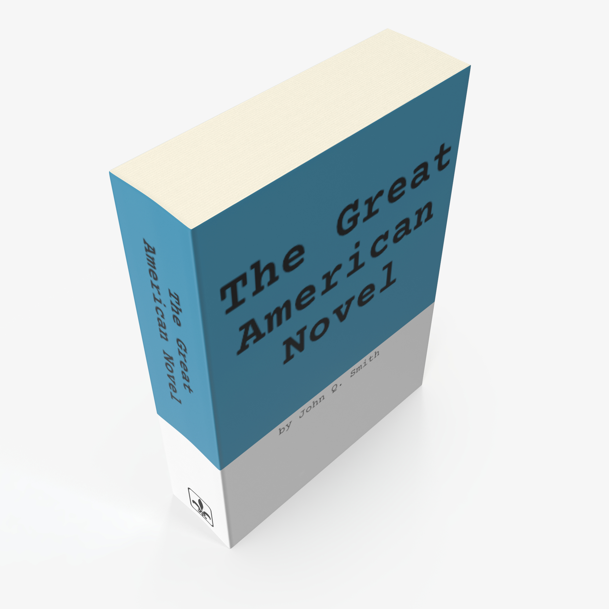 3D model paperback novel - TurboSquid 1355468