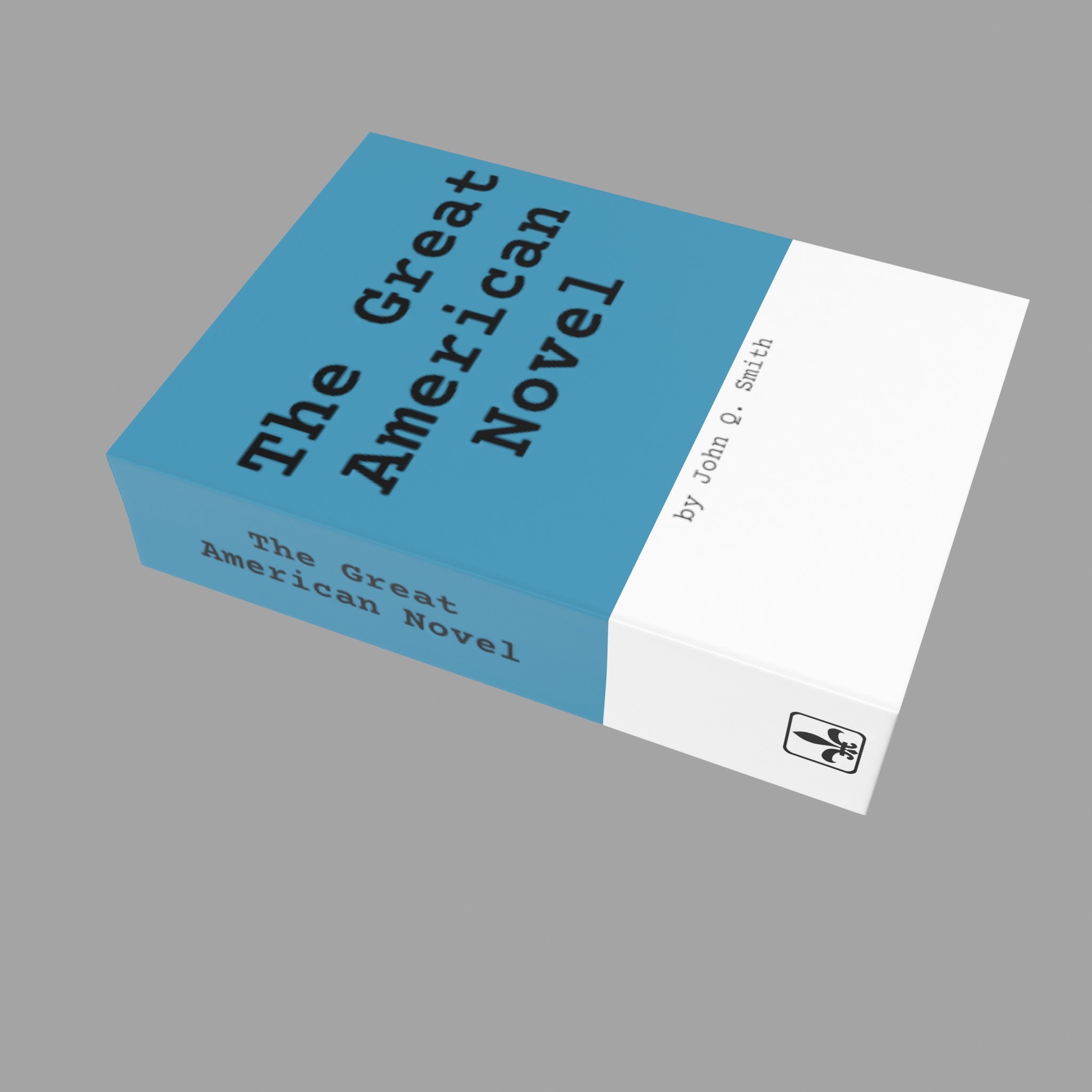 3D model paperback novel - TurboSquid 1355468