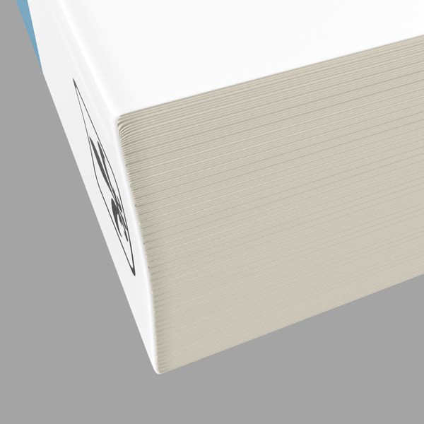 3D model paperback novel - TurboSquid 1355468