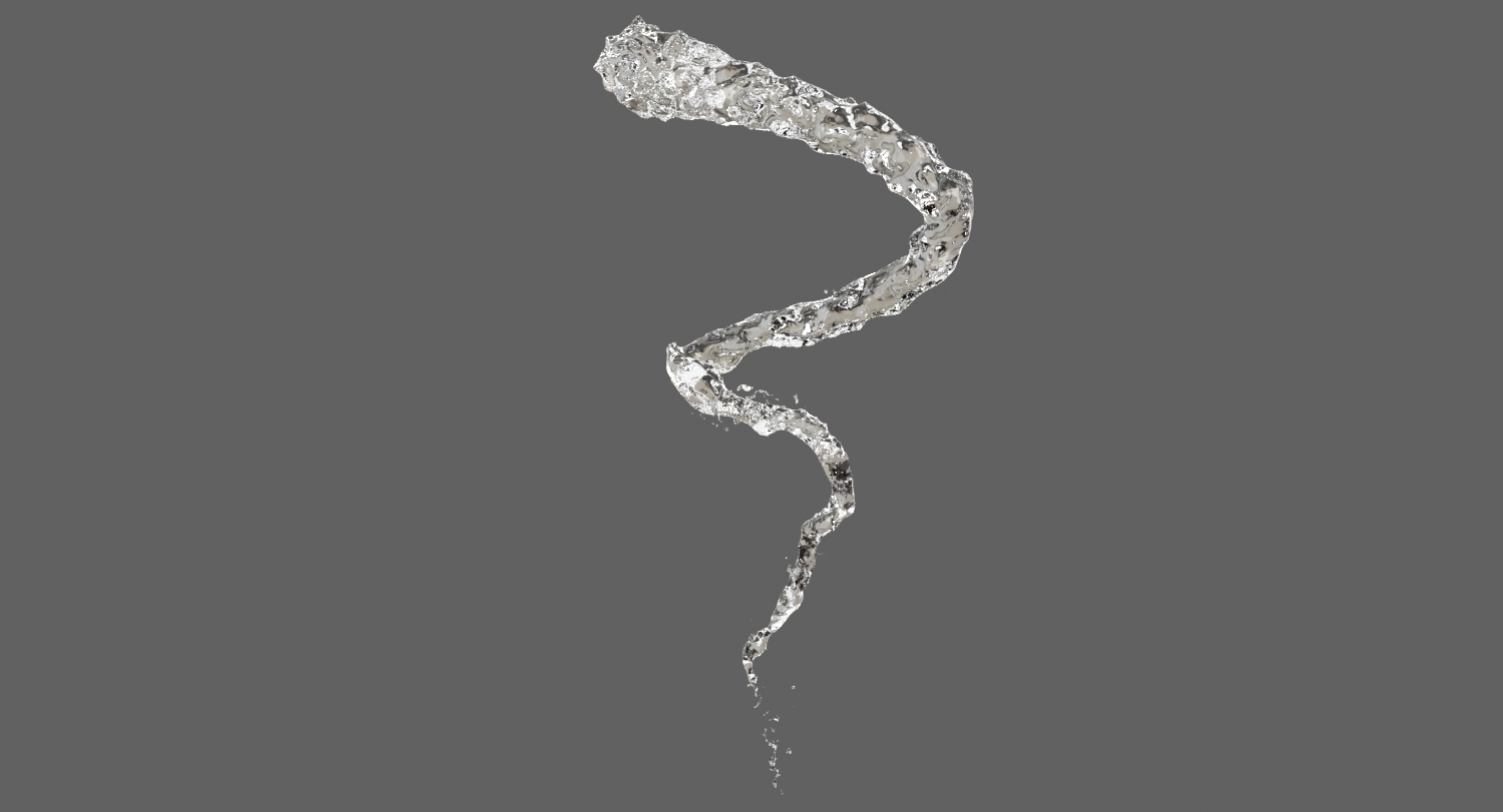 Liquid flow realflow 3D model - TurboSquid 1355473