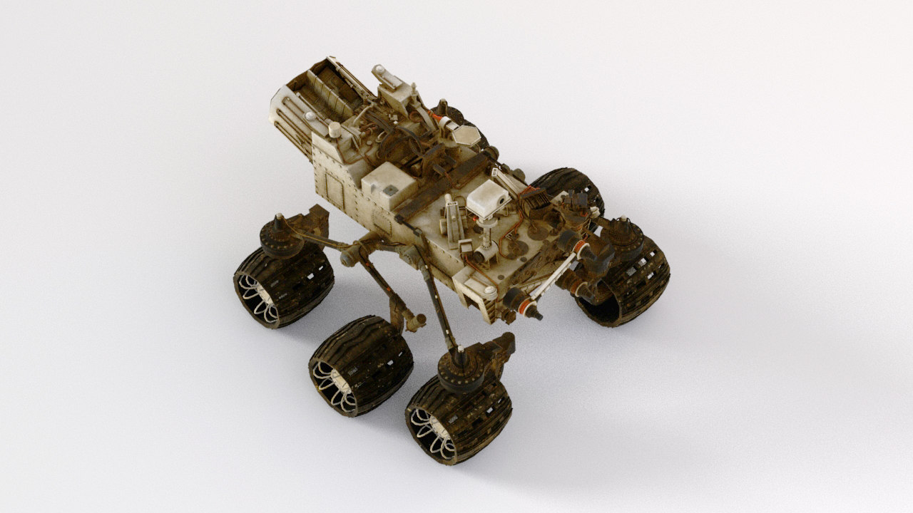 3D ready mars rover model - TurboSquid 1355495
