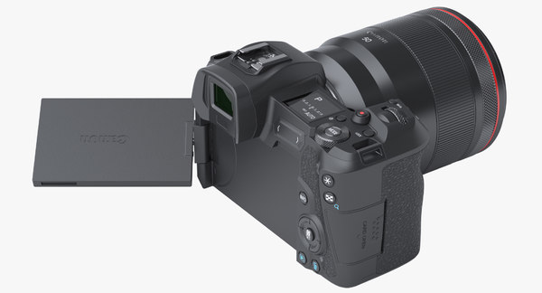 Photoreal canon eos r 3D model - TurboSquid 1355509
