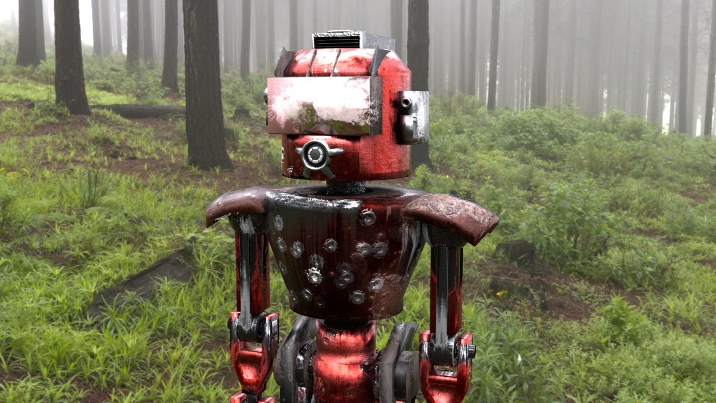 Blender robot 3D model - TurboSquid 1355909
