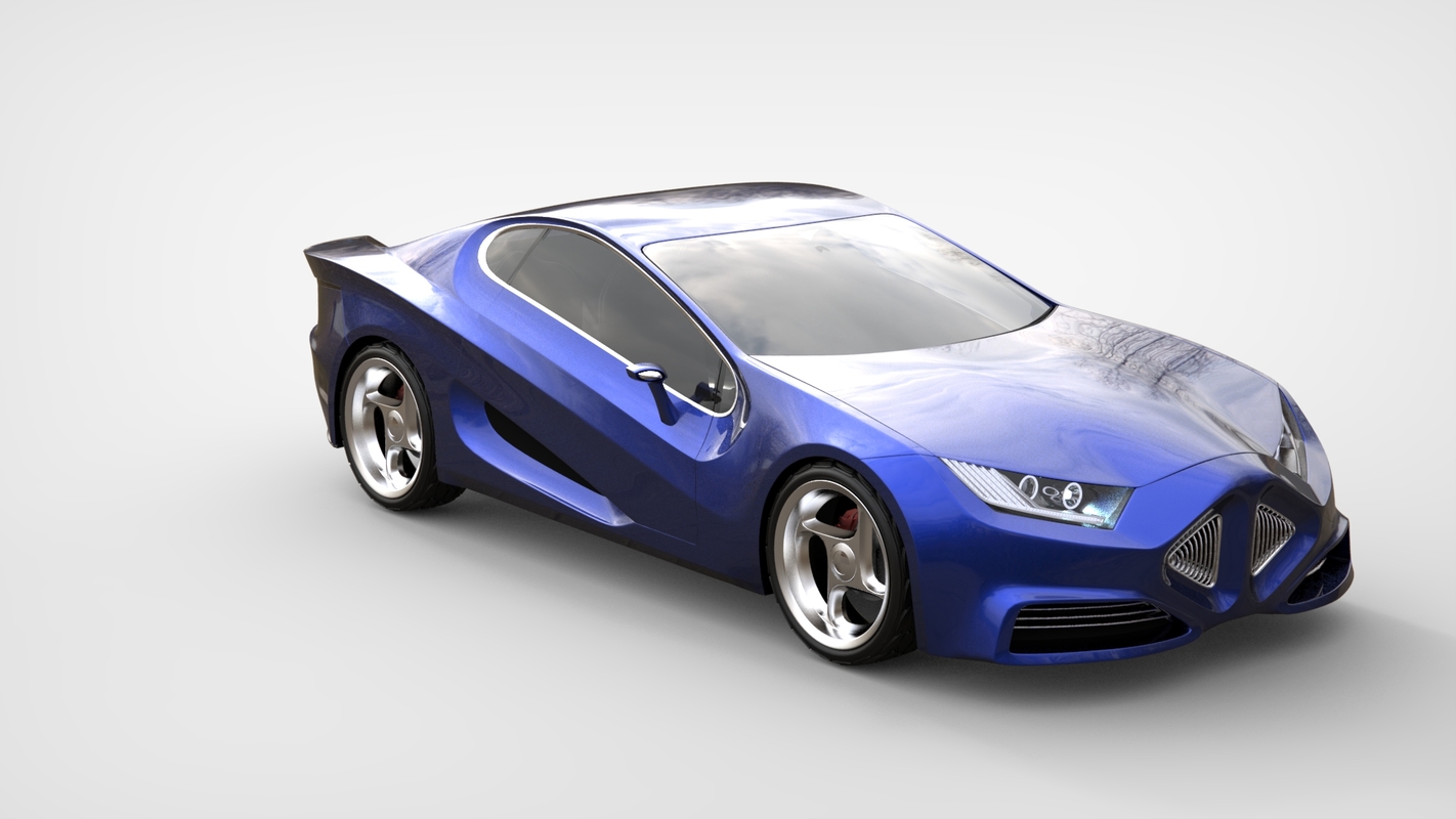 Concept design car 3D model - TurboSquid 1349470
