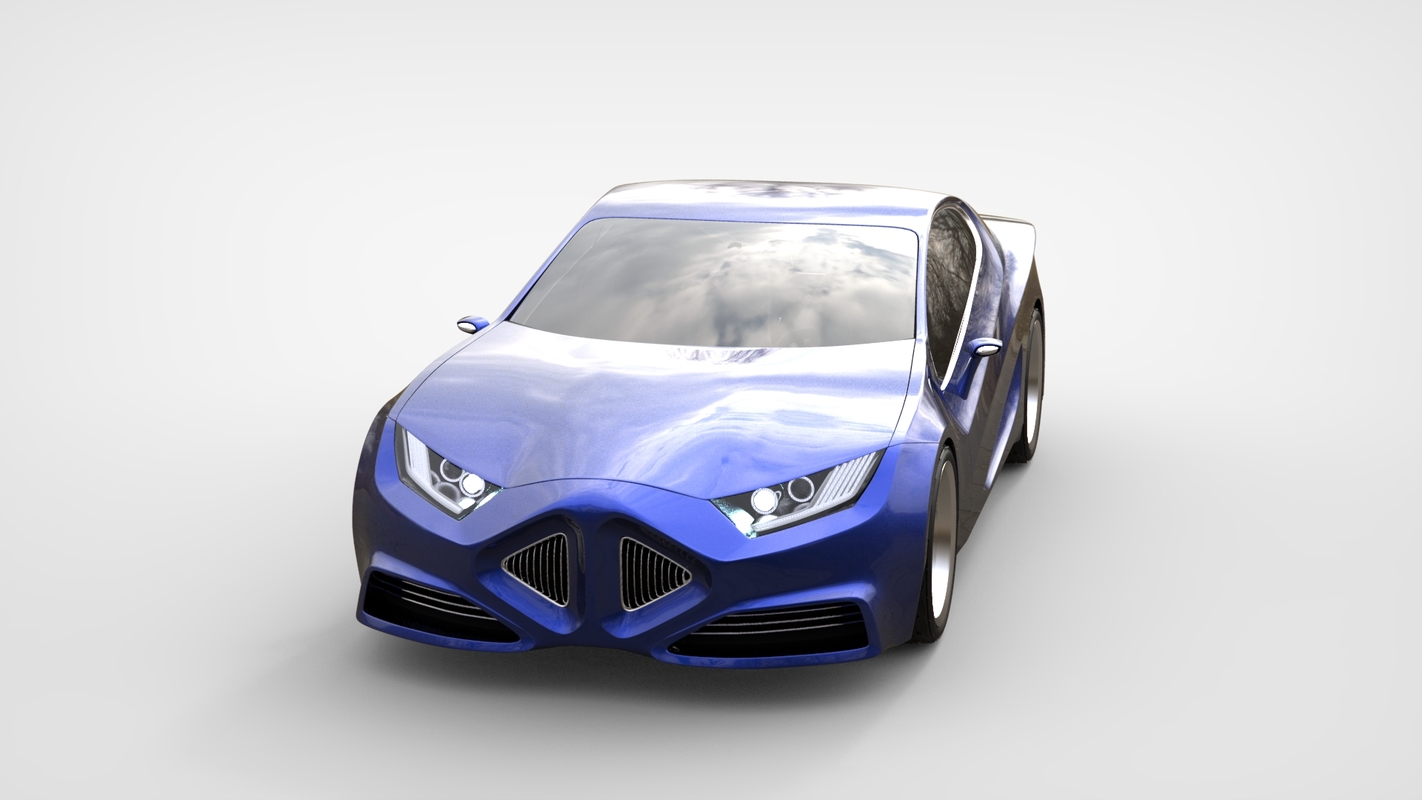 Concept design car 3D model - TurboSquid 1349470