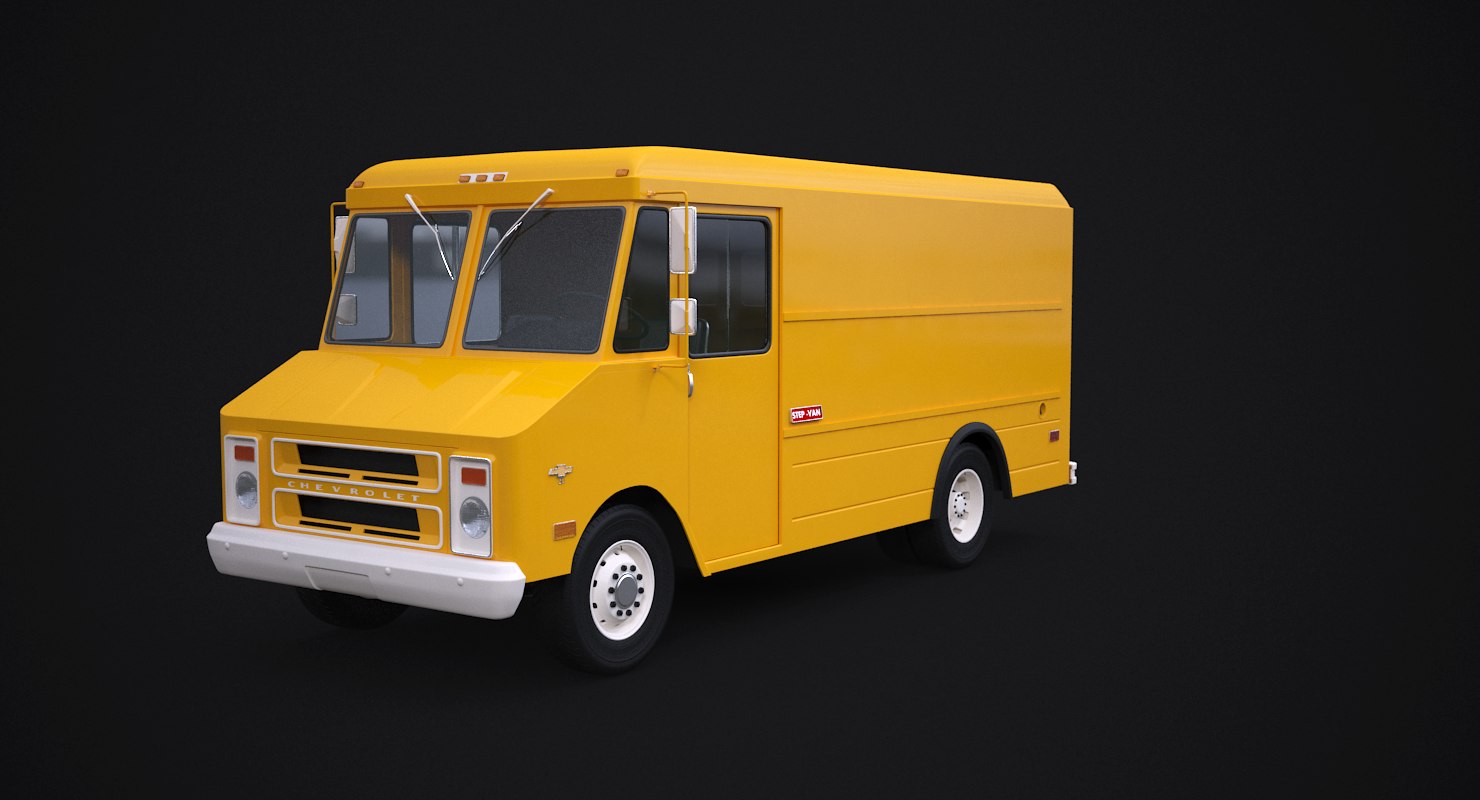 3D chevrolet step-van 1968-1992 - TurboSquid 1355753