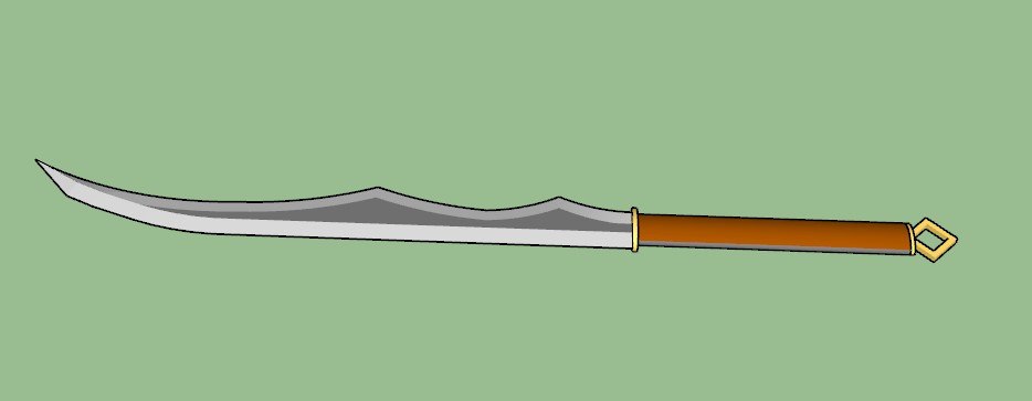 3D weapon sword cimitarra model - TurboSquid 1355821