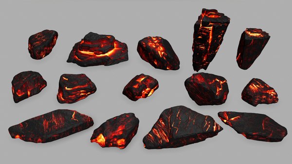 3D model lava terrain - TurboSquid 1340671