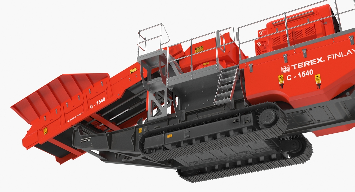 Terex finlay c1540 mobile 3D - TurboSquid 1356559