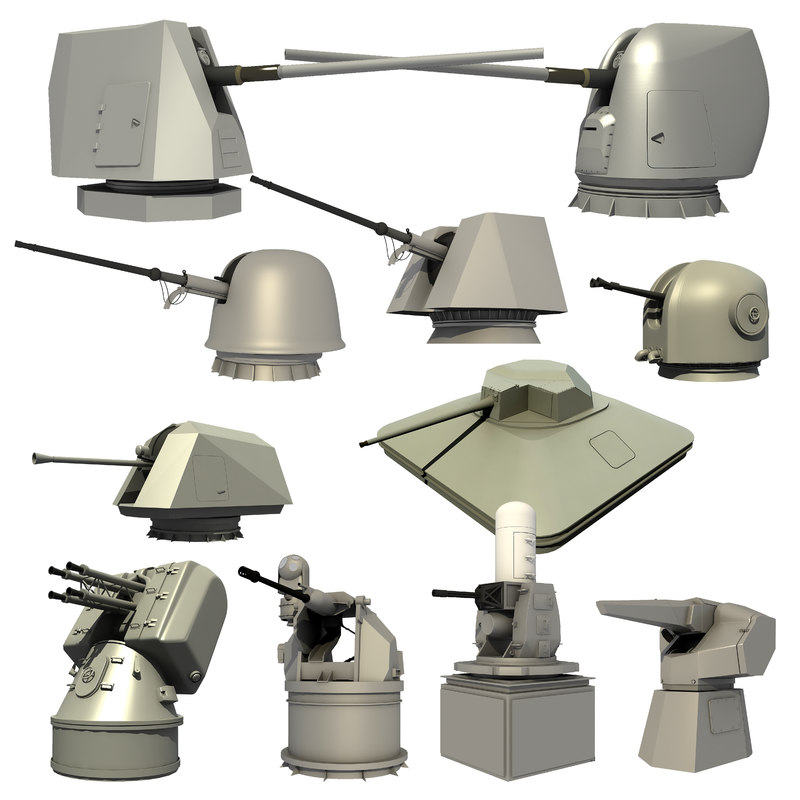 Naval weapon 3D model - TurboSquid 1356263