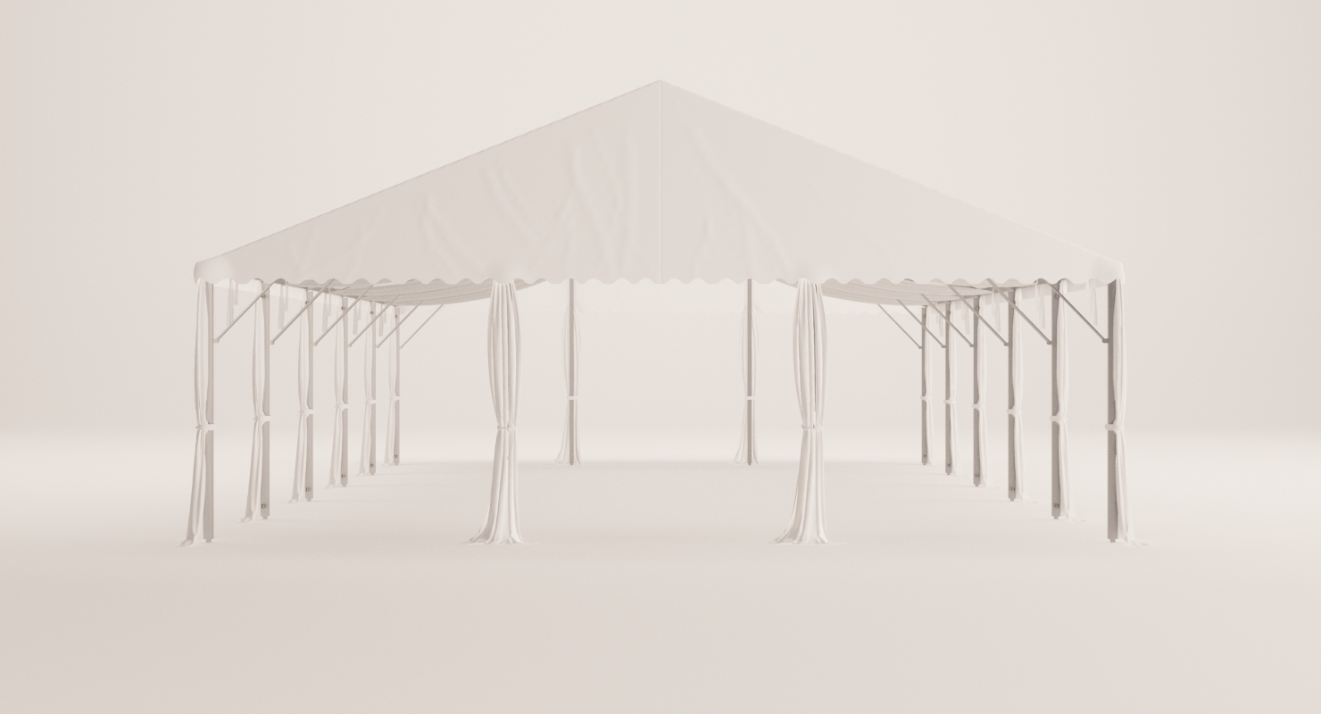 3D event tent v1 model - TurboSquid 1356488