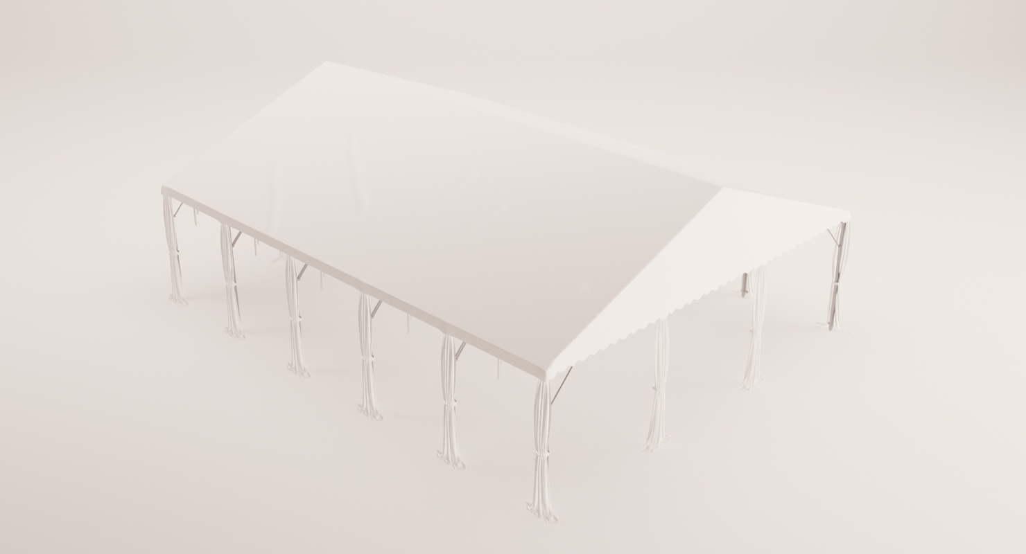 3D event tent v1 model - TurboSquid 1356488
