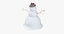 Snowmen snowballs 3D model - TurboSquid 1356542