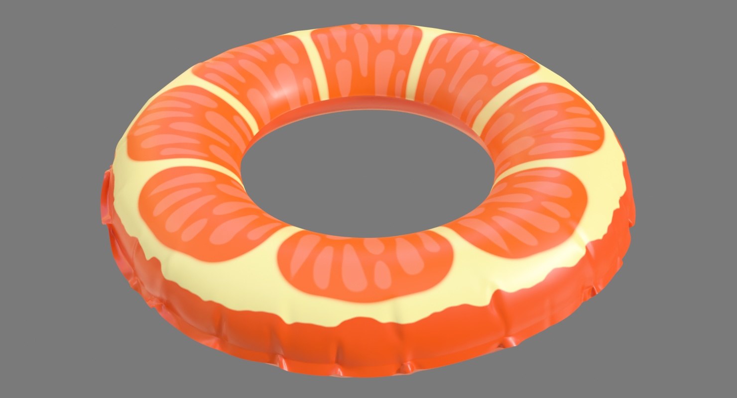 Realistic float ring 12 3D model - TurboSquid 1356726