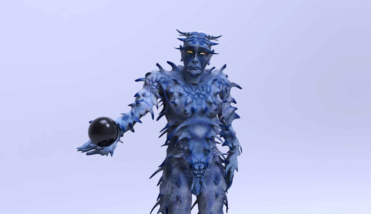 3D model ice demon - TurboSquid 1356734
