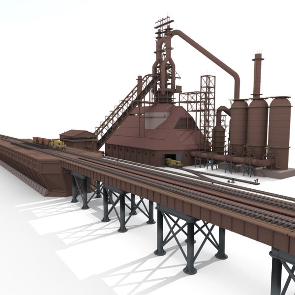 Factory Blender Models for Download | TurboSquid