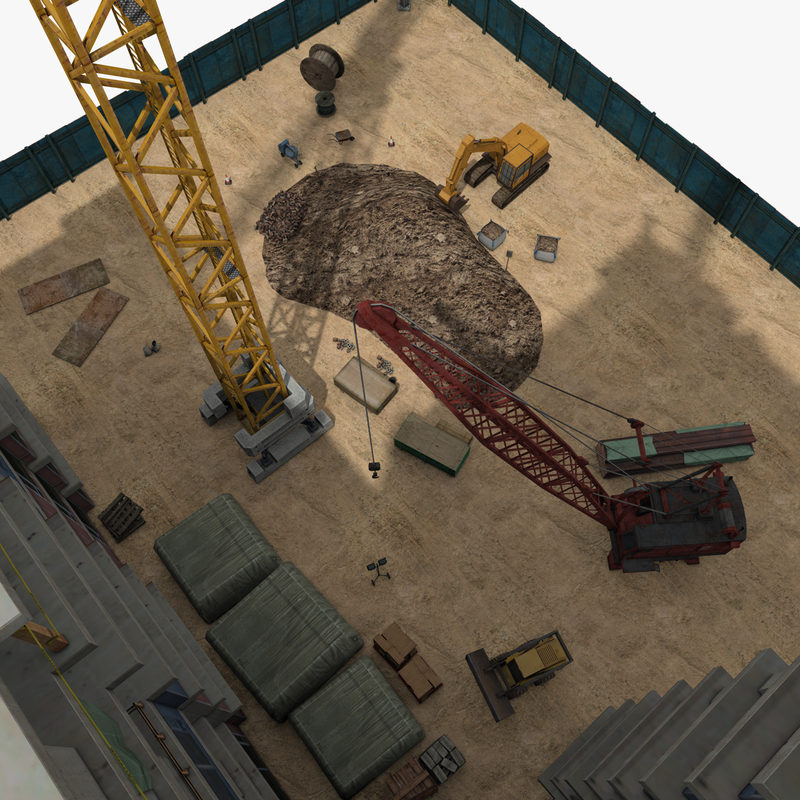 Scene construction 2 3D model - TurboSquid 1356971