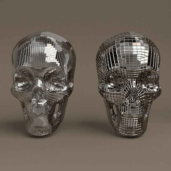 Disco skull 3D model - TurboSquid 1357221